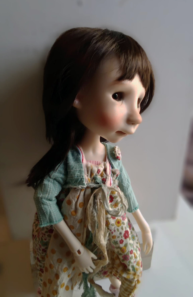 Pandora 1 last available doll,bjd resin doll,with wig eyes faceup ...
