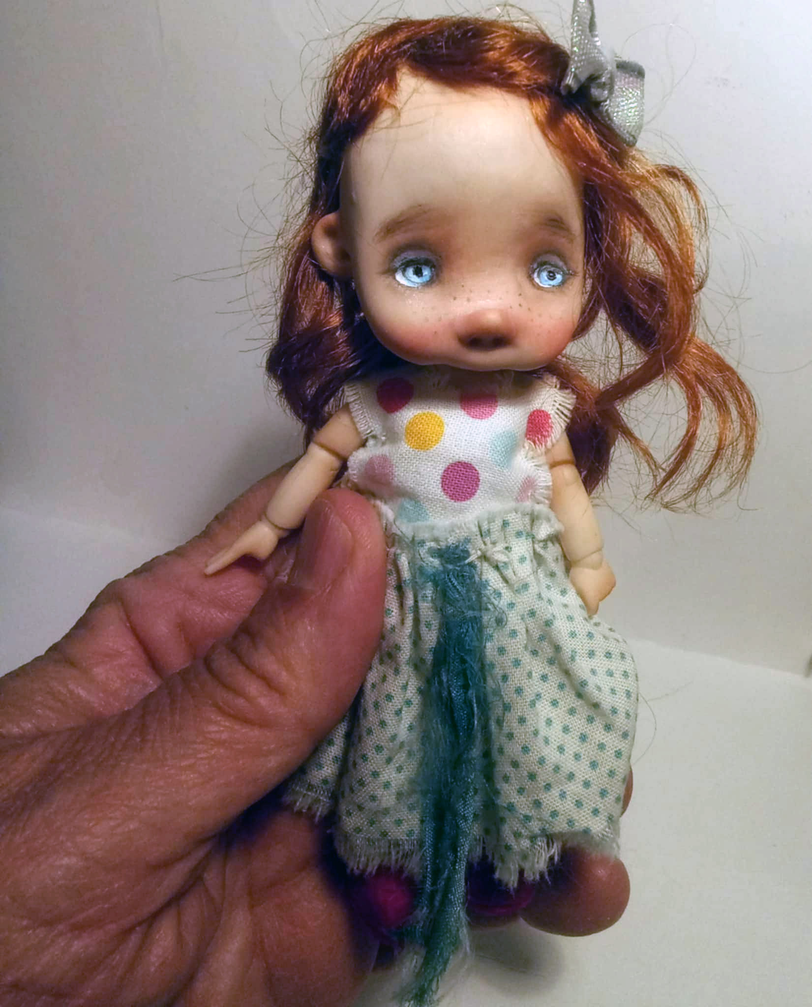 Bat’s sister girl OOAK,resin handmade 6′ doll and outfits – Ppinkydolls